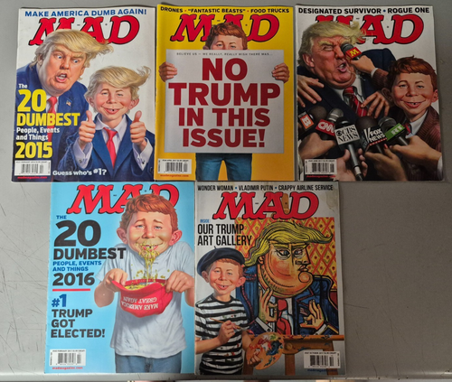 MAD Magazine Trump Related Issues Lot Of 5 | eBay