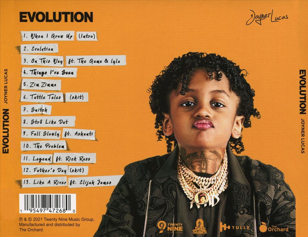 JOYNER LUCAS EVOLUTION NEW CD 195497472680| eBay