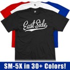 East Side Script T-Shirt | City Eastside Team Sports Jersey Coast Gift ...
