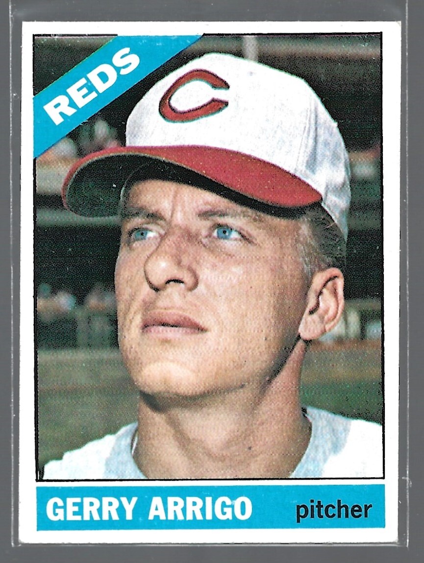 Gerry Arrigo 1966 Topps Baseball Card #357-Cimcinnati Reds | eBay
