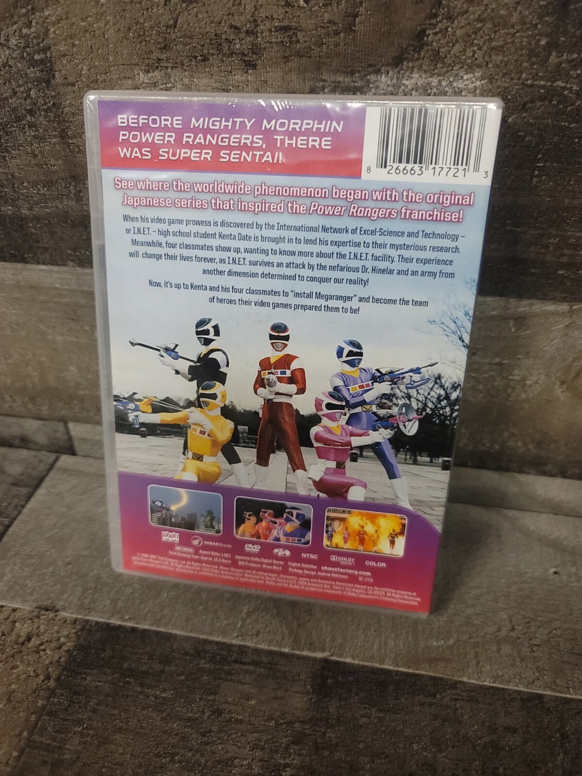 Power Rangers: Denji Sentai Megaranger: The Complete Series DVD NEW ...