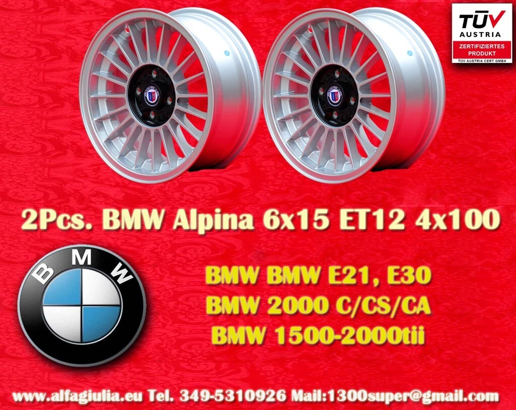 BMW BBS 2x (7x16 ET25 4x100) And 2x (8x16 ET28 4x100), 45% OFF