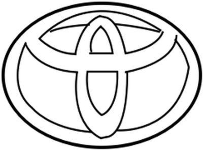 90975-02099 Toyota Emblem, symbol 9097502099, New Genuine OEM Part | eBay