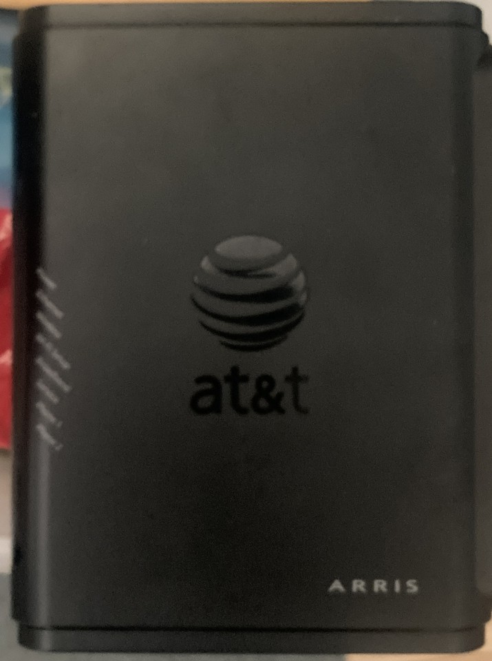 Motorola NVG510 WiFi 4-Port DSL Modem Router for AT&T U-Verse Wireless ...