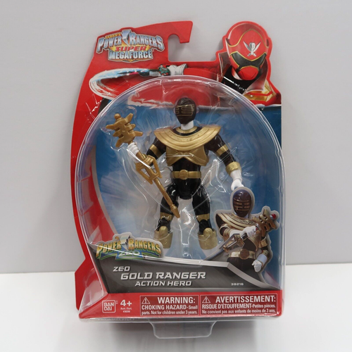 Gold Ranger Action Figure Power Rangers Zeo Super Mega Force Hero 2014 ...