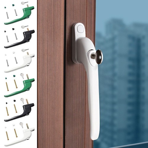 Locking Aluminum Alloy Window Handle Latch Locks Double Glazing Door ...