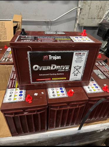 TROJAN AGM 31 OVERDRIVE 12 VOLT BATTERIES | eBay