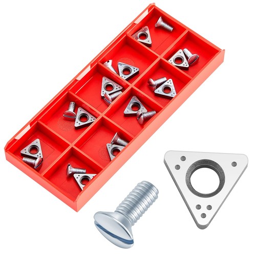 20 Pcs 6914-10 Negative Rake Carbide Insert Brake Lathe Bits with ...