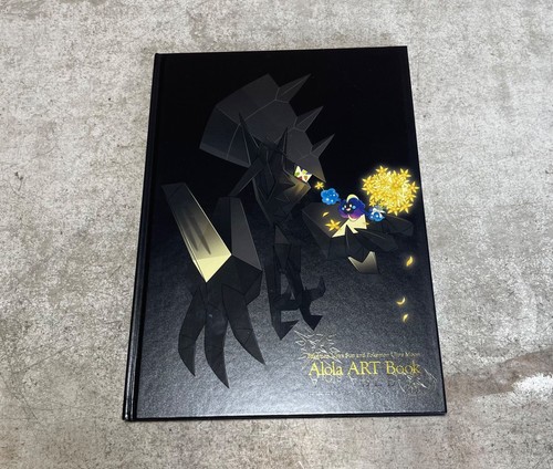 Y0126 Pokemon Art Book Alola ART Book Pokemon Center | eBay
