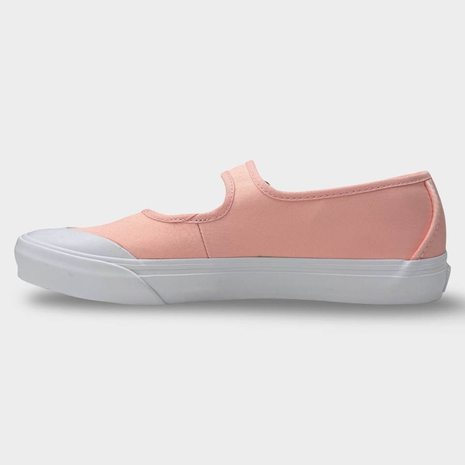 Vans Women's Mary Jane Shoes Ballet Chintz Rose Pink Canvas Style 93 ...
