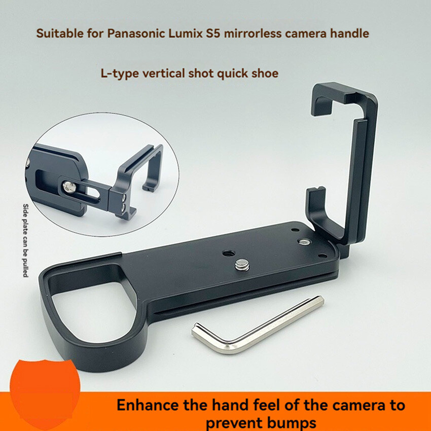 Vertical Quick Release Plate L Bracket for Panasonic LUMIX S5 Camera ...