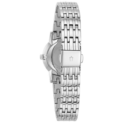 Bulova Classic Diamond White Mother of Pearl Women's Watch - 96P175 for ...