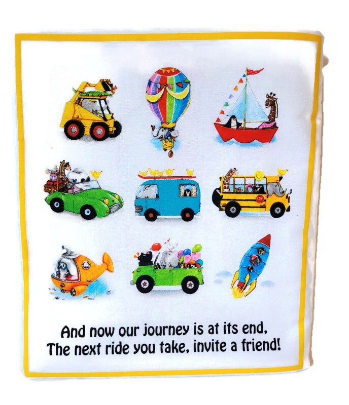 Let's Take a Ride! - Soft Cloth Books for Baby, Children, Boys, Girls ...