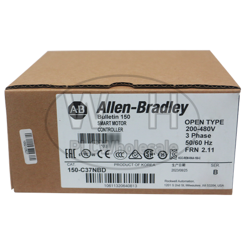 Sealed New Allen-Bradley 150-C37NBD SMC-3 37A Smart Motor Controller | eBay