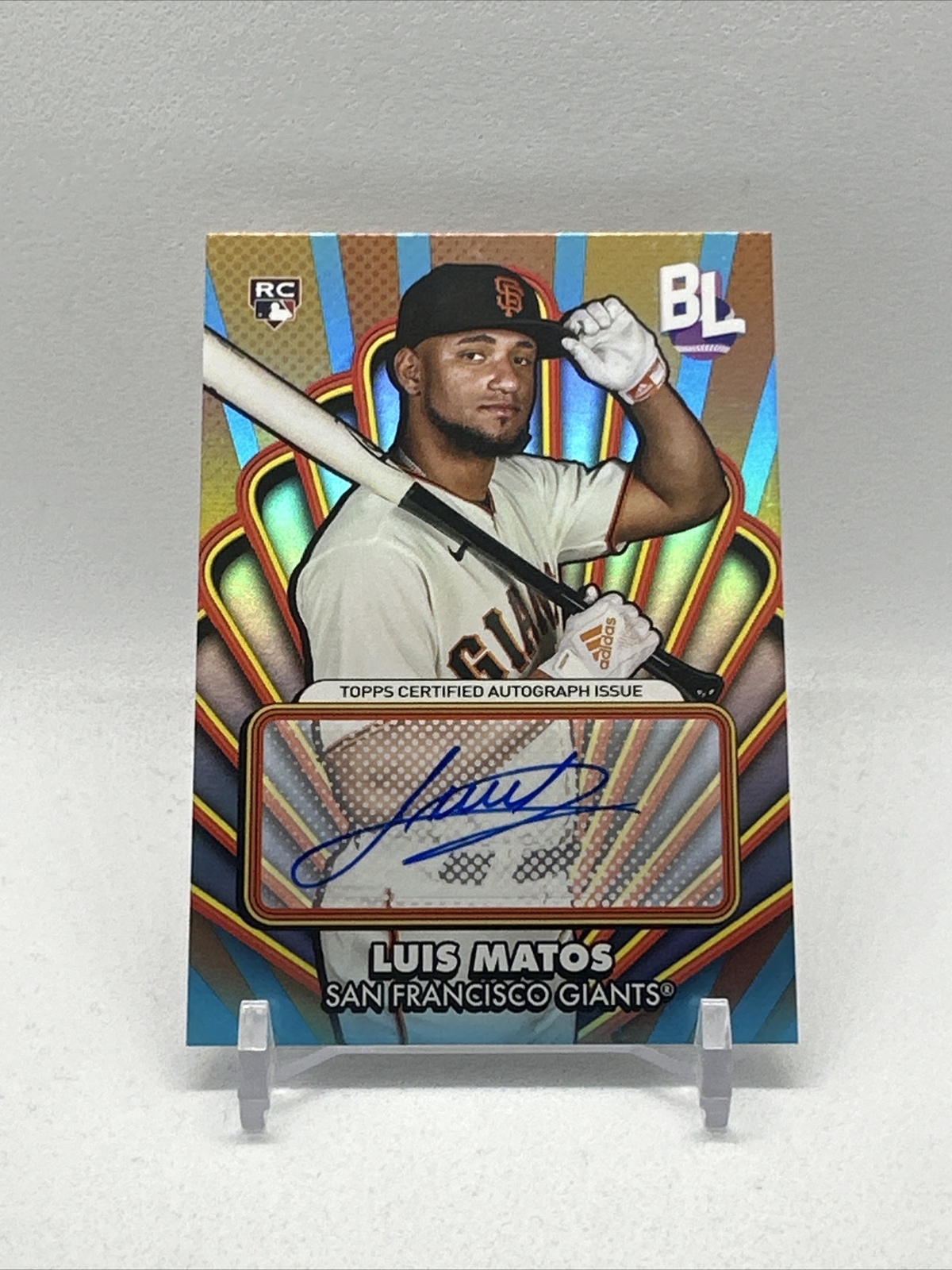 2024 Topps BIG LEAGUE BASEBALL LUIS MATOS OPENING ACT AUTO GIANTS RC OAA-LM | eBay