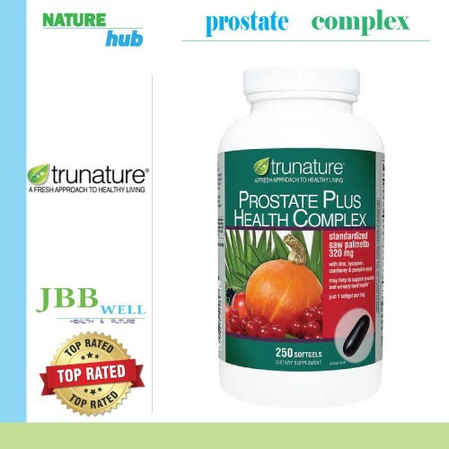 trunature Prostate, Plus Health Complex, 250 Softgels, Exp.03/25 | eBay