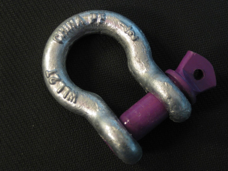 10 Pack 1/2" Shackles Screw Pin Anchor Clevis D Ring Clevis Rigging ...