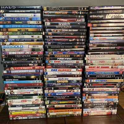 Bulk DVD lot of 115 Instant Collection Movies and Mixed Genres Lot 3 | eBay