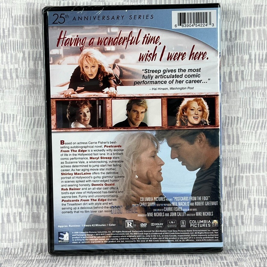 Postcards From the Edge (DVD, 1990) - New 683904542243 | eBay