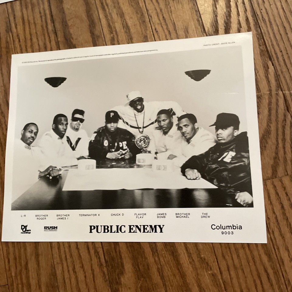 HUGE Def Jam Rap 90s MUSIC PRESS KIT Photo Hip Hop LL Cool J Public ...
