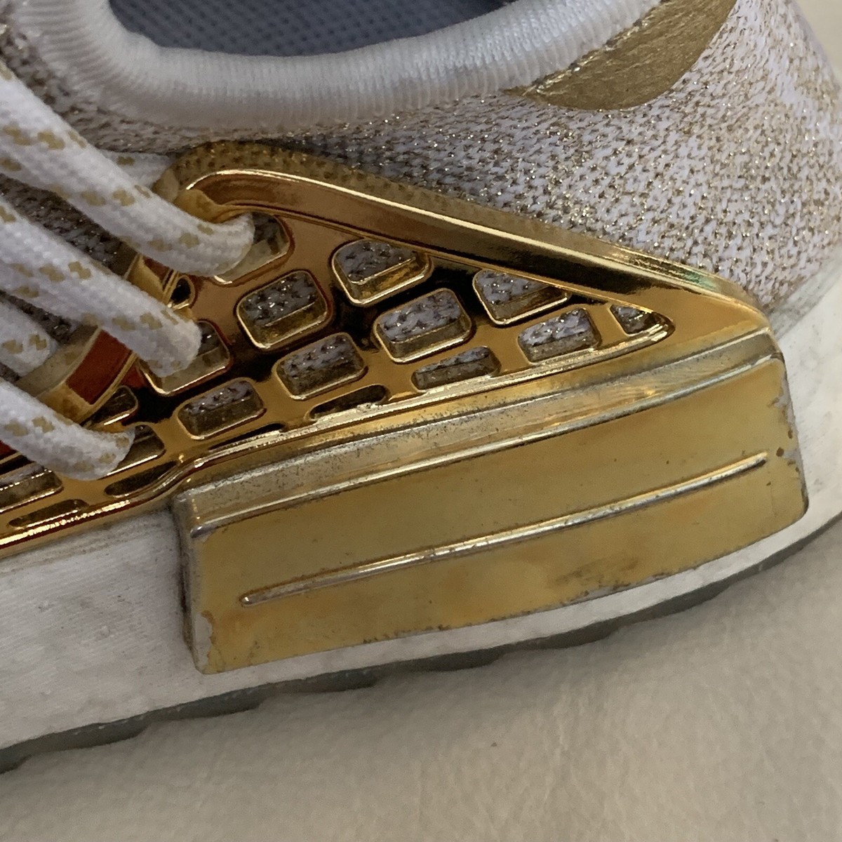 Pharrell Williams Gold Shoes Pharrell Williams Yellow