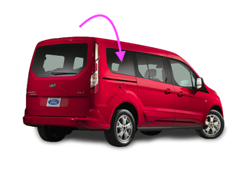 Fit 2014-2022 Ford Transit Connect Rear Right Side Quarter Window Glass ...