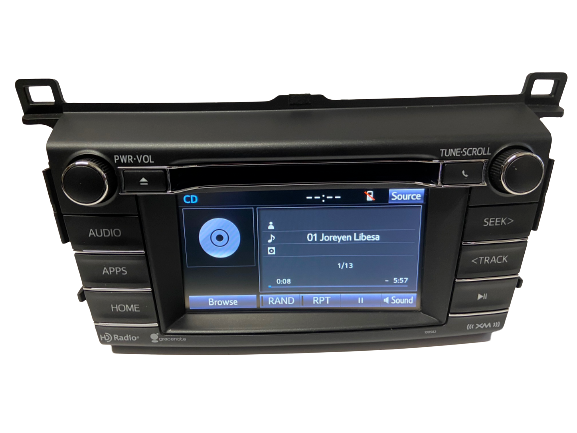 14 15 16 17 18 TOYOTA RAV4 Radio CD XM APPS scout GPS LINK ENTUNE ...