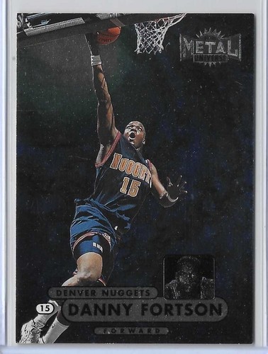 1997-98 Metal Universe Basketball Danny Fortson Rookie #16 Denver ...
