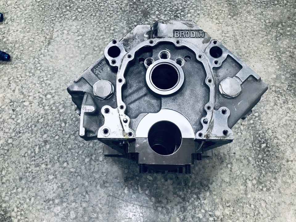 BRODIX SBC Alum Block JE Pistons Dirt Late Model IMCA Race Car FREE ...