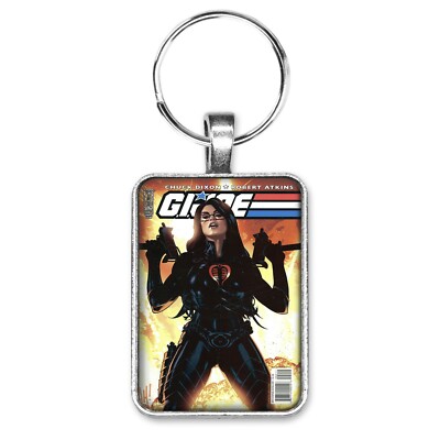 GI Joe #2 Baroness Variant Cover Key Ring or Necklace Classic Comic ...