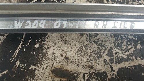 MERCEDES C CLASS W204 CDI 07-14 PAIR ROOF CHROME TRIM A2046900880 ...