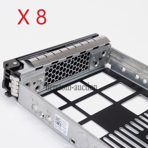 8X3.5" for Dell F238F X968D SAS SATA Hard Drive Caddy Tray Sled Server ...