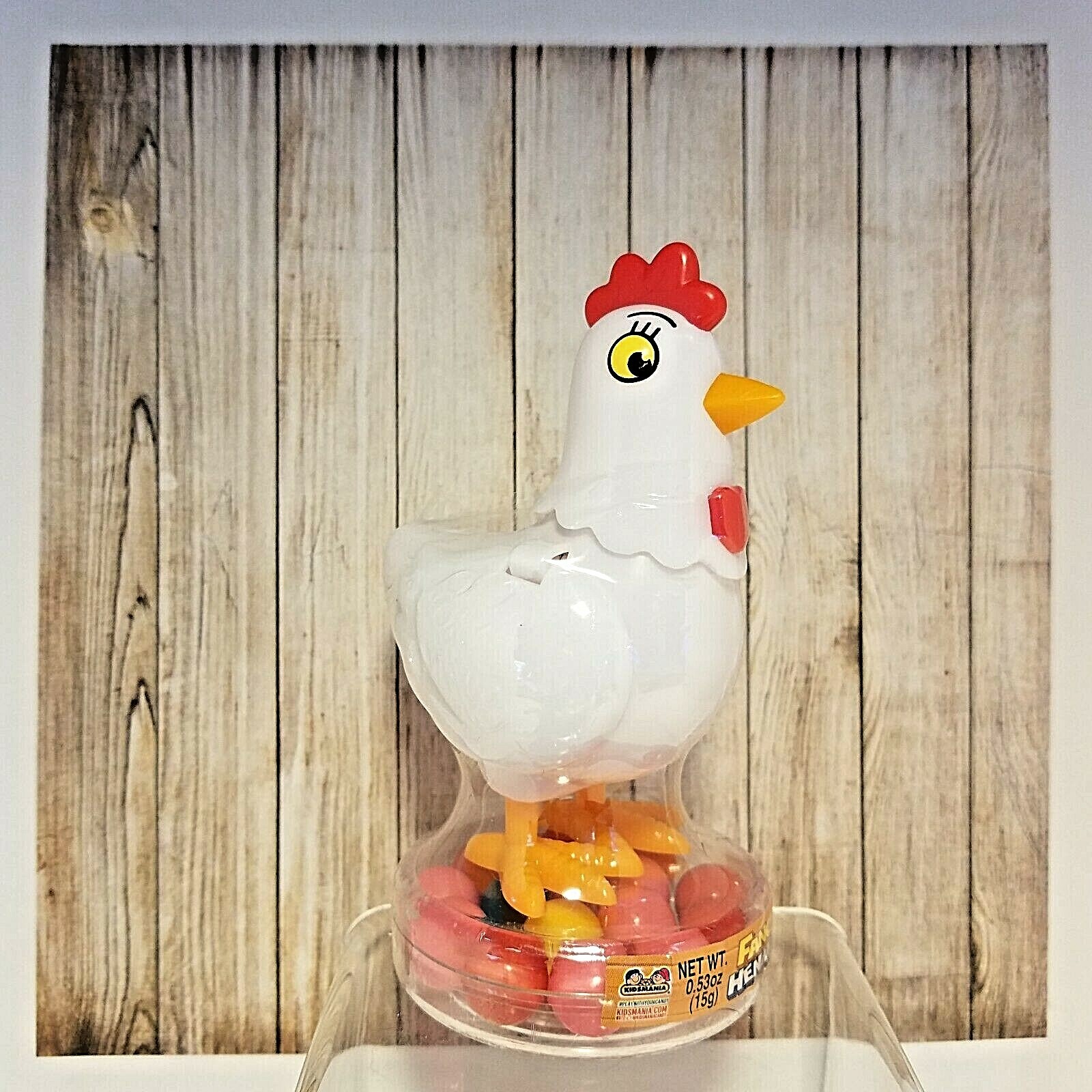 Kidsmania Fancy Henny CHICKEN LAYS EGGS Easter Dubble Bubble Gum ...