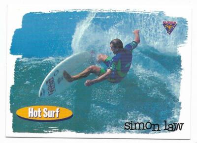 1995 Futera HOT SURF Trading Card (19) Simon LAW | eBay