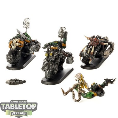 Orks - 3x Ork Warbiker Mob - bemalt | eBay.de