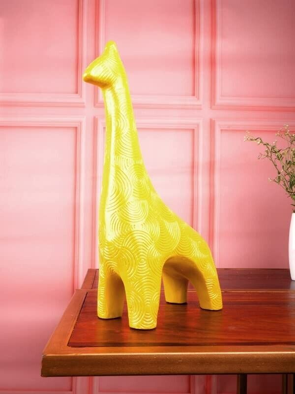 Resin Giraffe Decorative Showpiece Figurine Statue For Home Office ...
