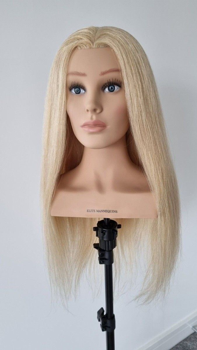Mannequin Head With Human Hair