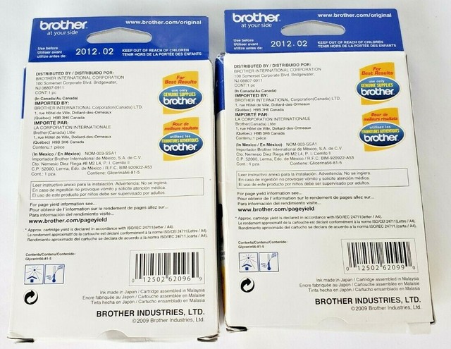 Brother LC61CL (LC613PKS) Ink Cartridge - Value Pack for sale online | eBay