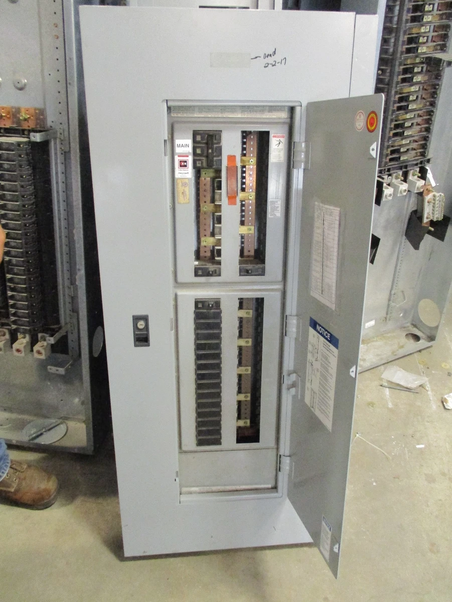 Cutler Hammer Panel With 200 Amp Main Breakers 240 VAC 125, 53% OFF