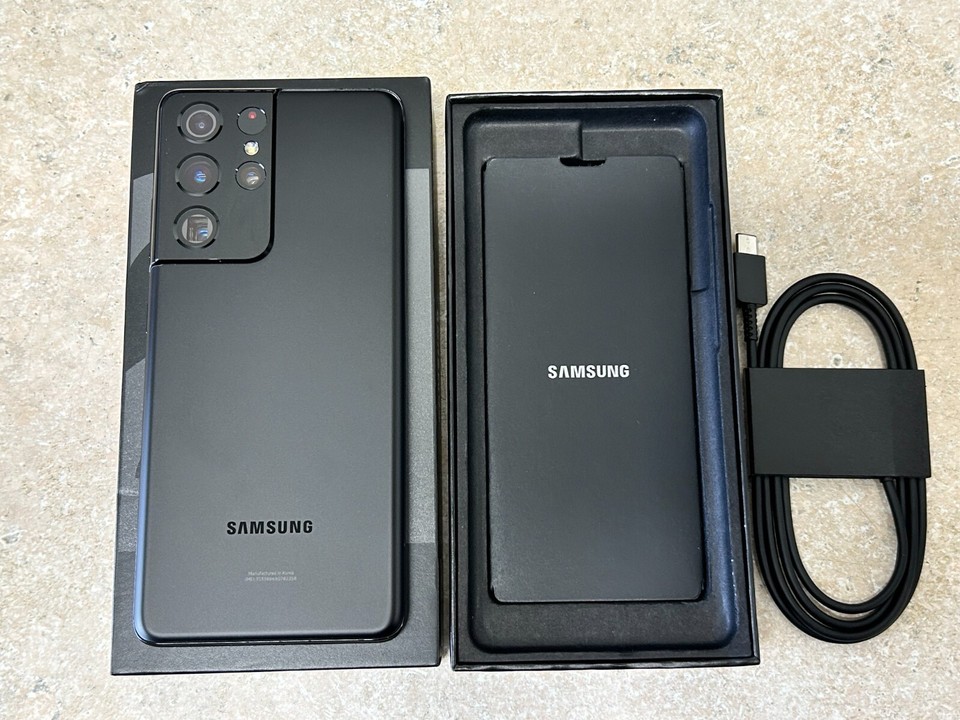 Samsung Galaxy S21 Ultra 5G SM-G998U 256GB 128GB Unlocked Excellent In ...