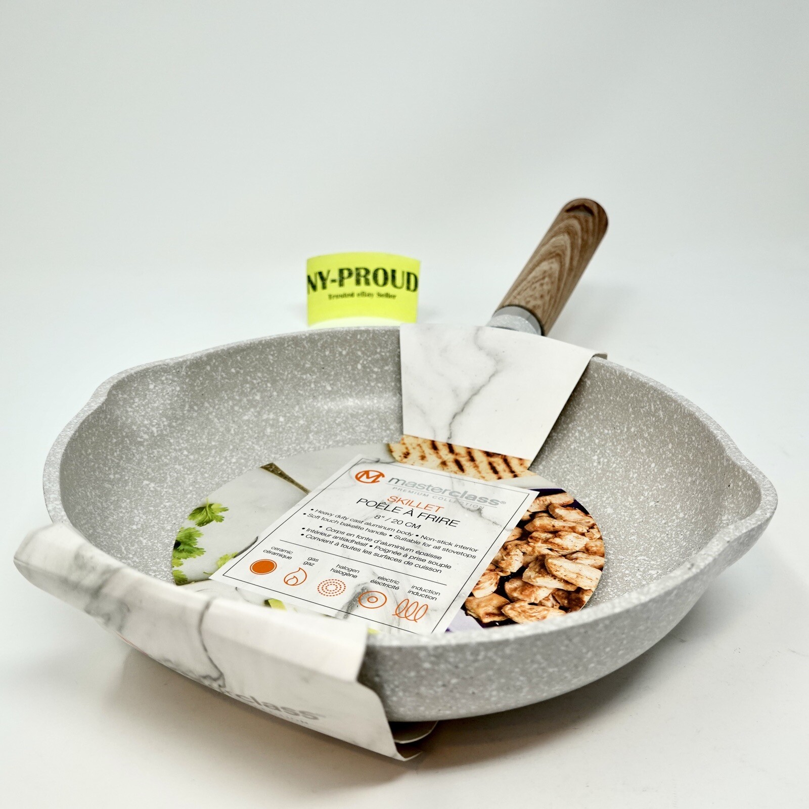 Masterclass Frying Pan Nonstick Skillet Premium Cookware Collection 8 ...