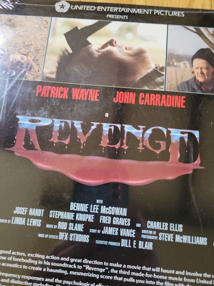 Revenge Rod Slane OST Horror Soundtrack Vinyl LP Still Factory Sealed ...