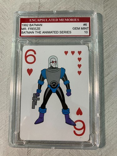 BATMAN THE ANIMATED SERIES ENCAPSULATED MEMORIES GRADED 10 CARD 1992 MR ...
