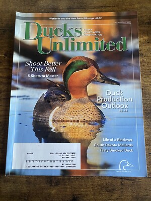 Vintage July/August 2011 Ducks Unlimited Magazine | eBay