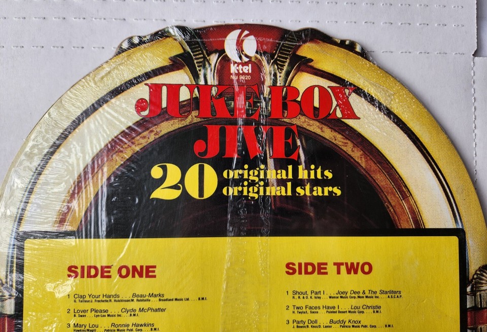 Juke Box Jive 20 Original Hits/Original Stars. Pre Owned LP Record ...