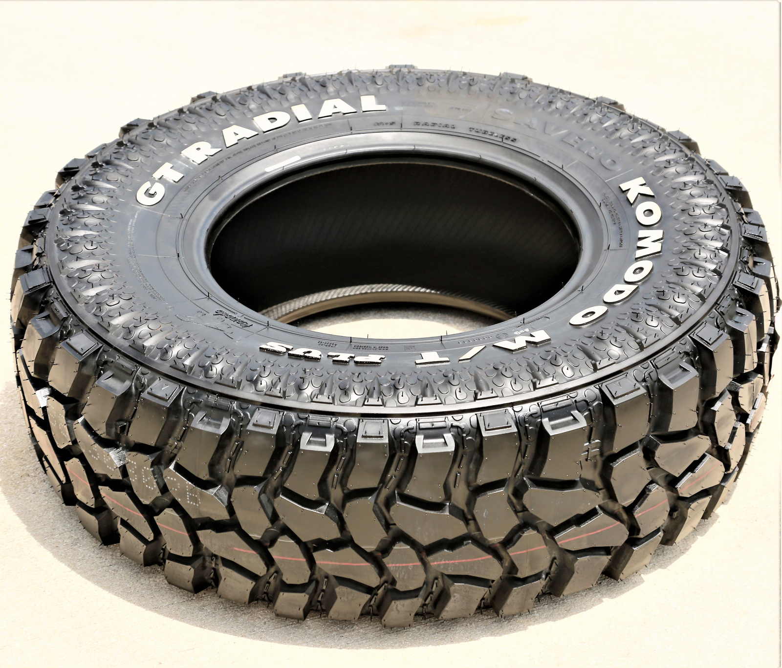 4 Tires LT 33X12.50R15 GT Radial Savero Komodo M/T Plus MT Mud Load C 6 ...