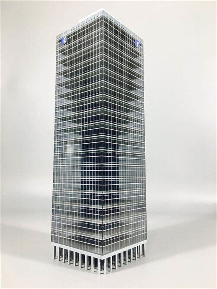 1:150 N Scale High-end Modernization Finished Diorama Building Model ...