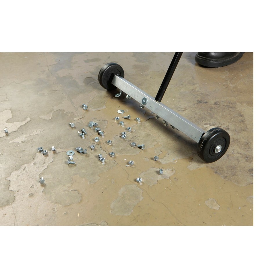 New 17" Magnetic Floor Sweeper - Retrieve Small Metal Items Quick FREE ...