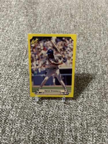 1987 Classic Yellow Update Baseball #122 Darryl Strawberry Mets | eBay