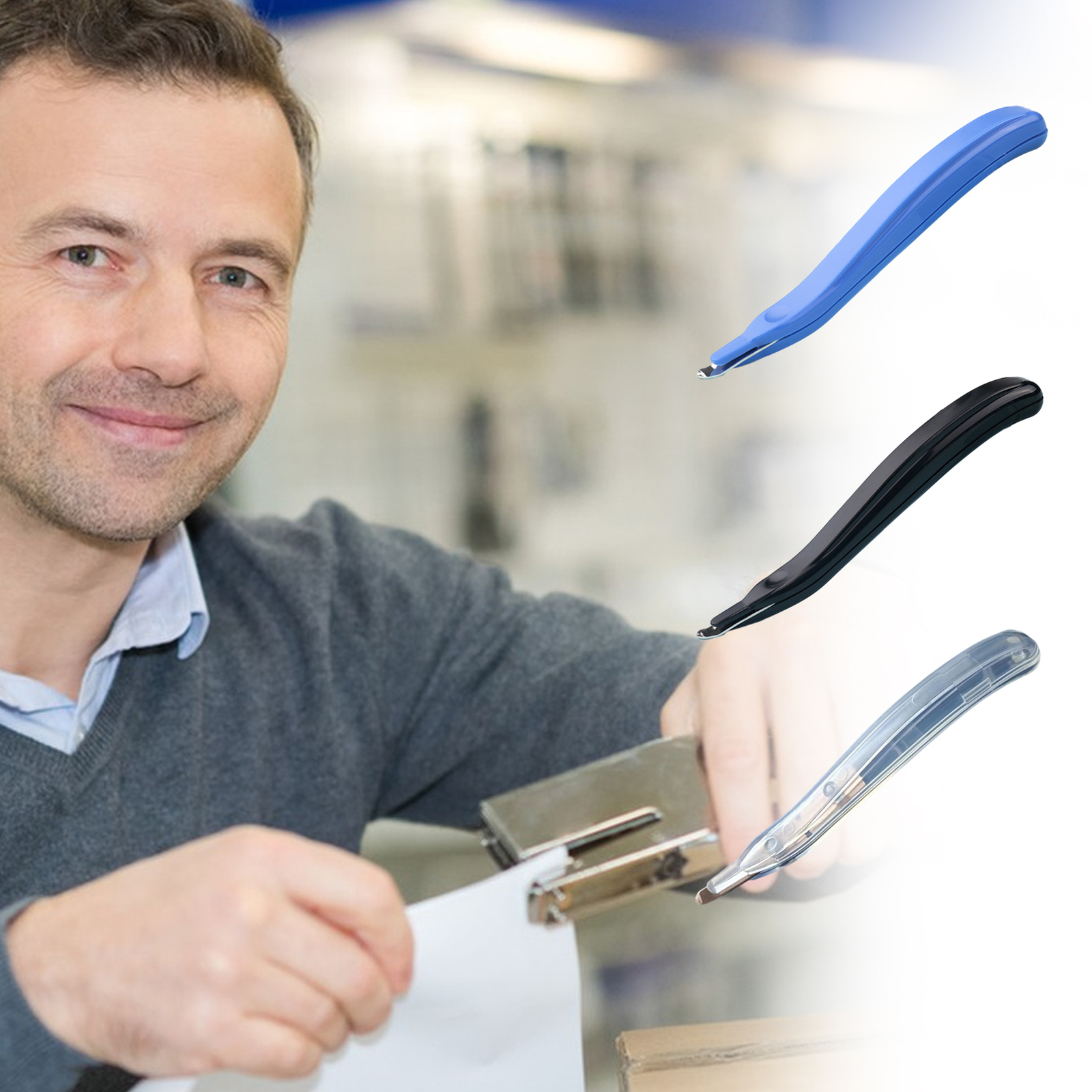 Magnetic Staple Remover Labor Saving Stapler Removers Pen Shaped Staple ...